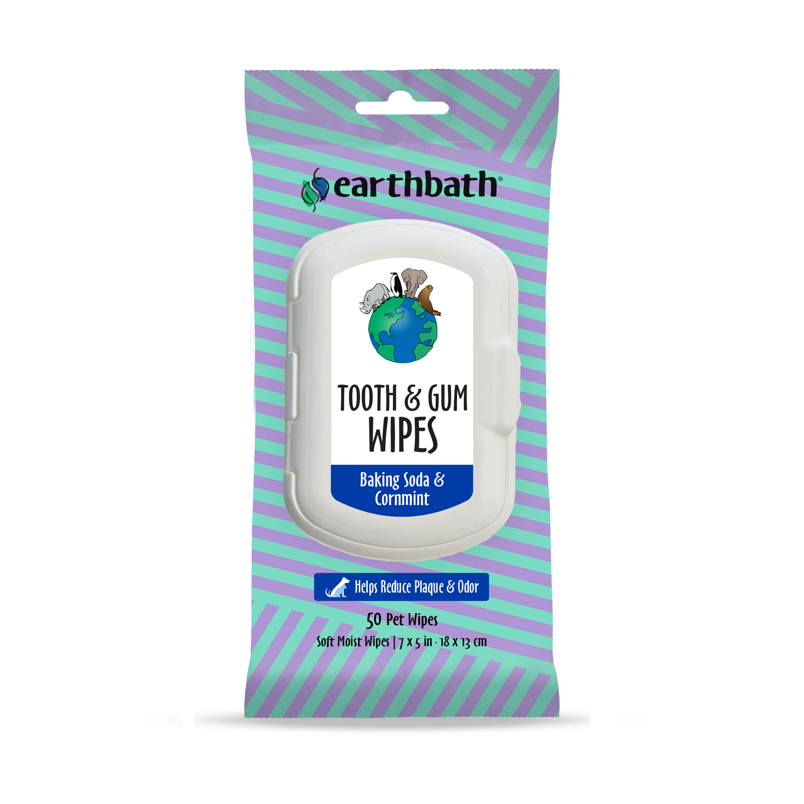 Tooth & Gum Wipes for Pets | earthbath®